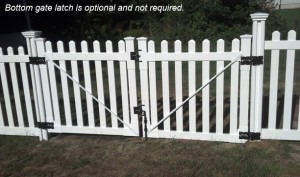 How to Make A Double Vinyl Gate - WamBam Fence Knowledge Base