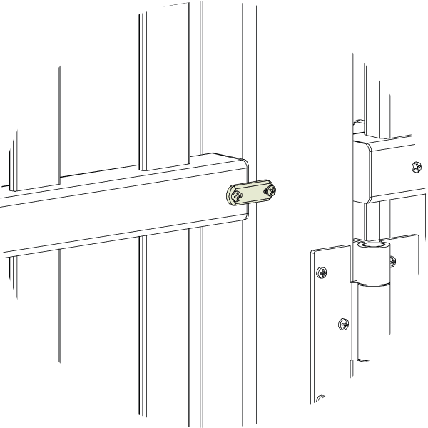 How to Attach a Manchester Panel to a Manchester Gate - WamBam Fence ...